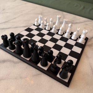 Chess Set, Birthday Gift, Lighthouse Model, Minimalist Handmade Modern ...