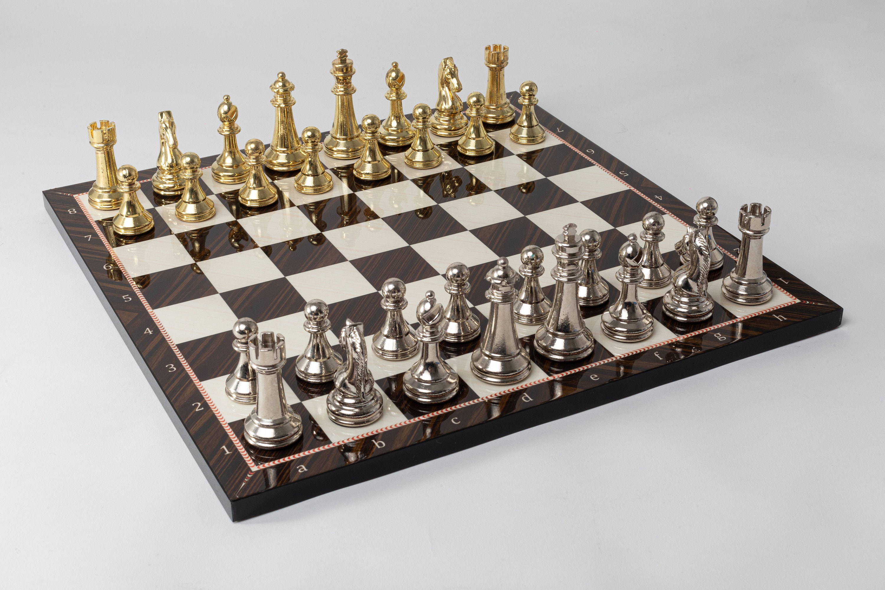 Metal Chess Set Luxury Chess Set Chess Set for Decoration - Etsy