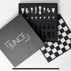 Chess Set, Birthday Gift, Lighthouse Model, Minimalist Handmade Modern ...