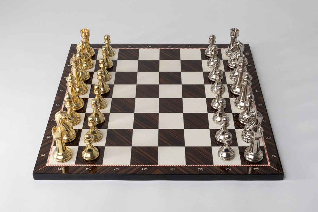 Metal Chess Set, Luxury Chess Set, Chess Set for Decoration, Perfect ...