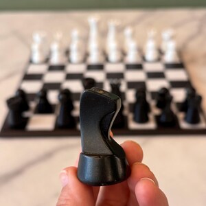 Chess Set, Birthday Gift, Lighthouse Model, Minimalist Handmade Modern ...