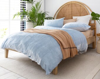 Luxury Royal Blue Velvet Duvet Cover 3 Pc Set Boho Bedding UO - Etsy