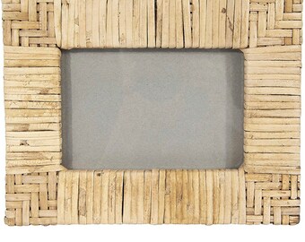 Rattan Picture Frame - Etsy