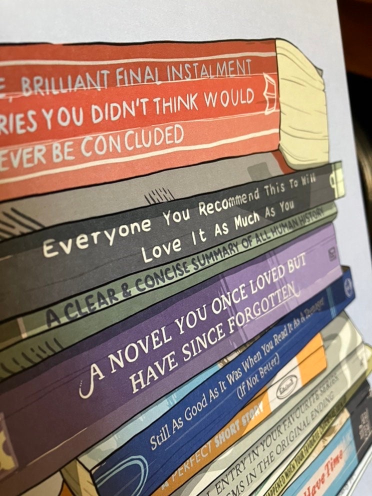 Dream Library Print - Etsy