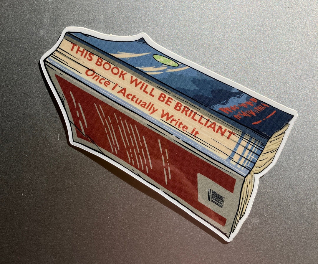 Unwritten Book Sticker - Etsy