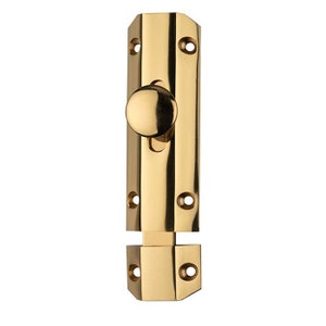 Stylish Surface Brass Bolt Lock - Etsy