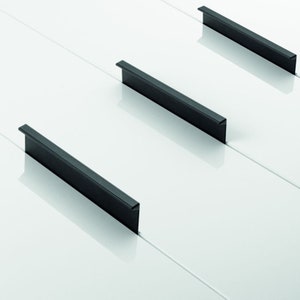 Squared Edge Pull Drawer Handle. These Are Extra Thin 2mm to Allow to ...