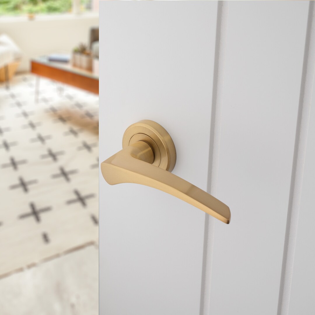 Oh Oliver ! a Handsome Pair of Door Handles , Quality Handle With Its ...