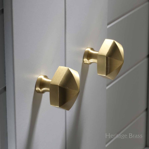Hexagon Knobs - Etsy UK