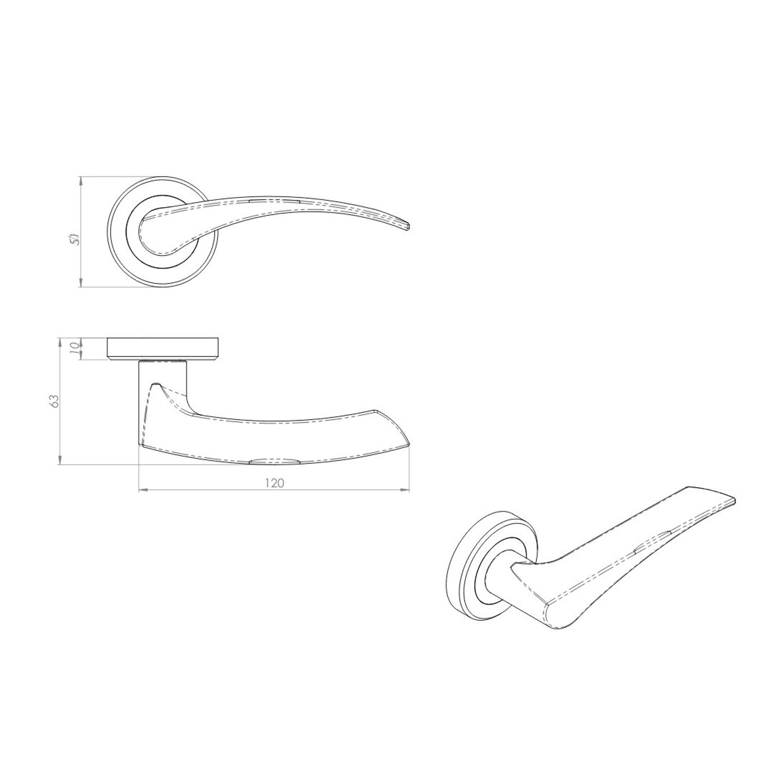 Oh Oliver ! a Handsome Pair of Door Handles , Quality Handle With Its ...