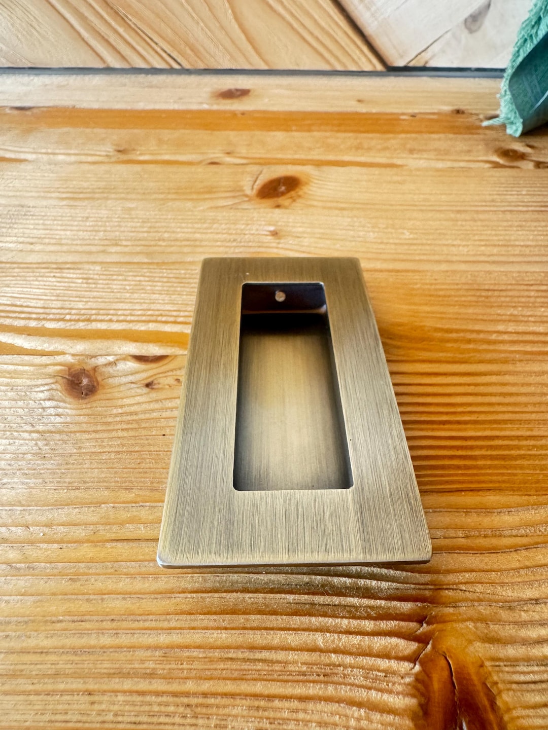 Rectangular Flush Pull Handle Stainless Steel , Ideal for Us on Sliding ...