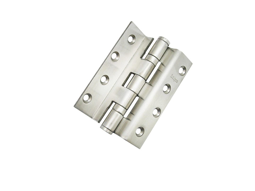 Storm Proof Style Cranked Pattern Hinges. Stainless Steel Rebated Ball ...