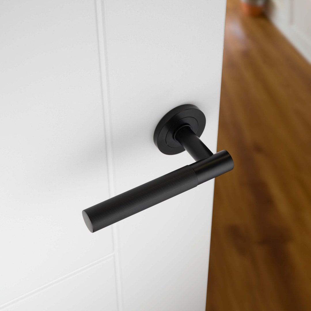 The Arrowen Reeded/ Lined Stainless Steel Door Handle, Stunning ...