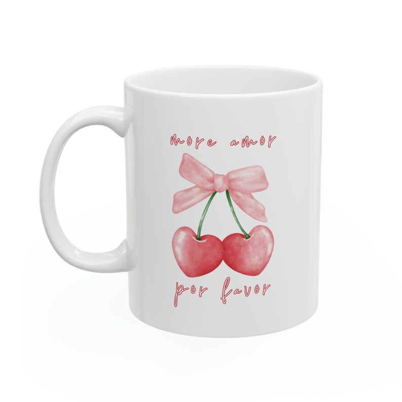 More Amor Por Favor Coquette Mug Preppy Stuff Clean Girl Aesthetic ...