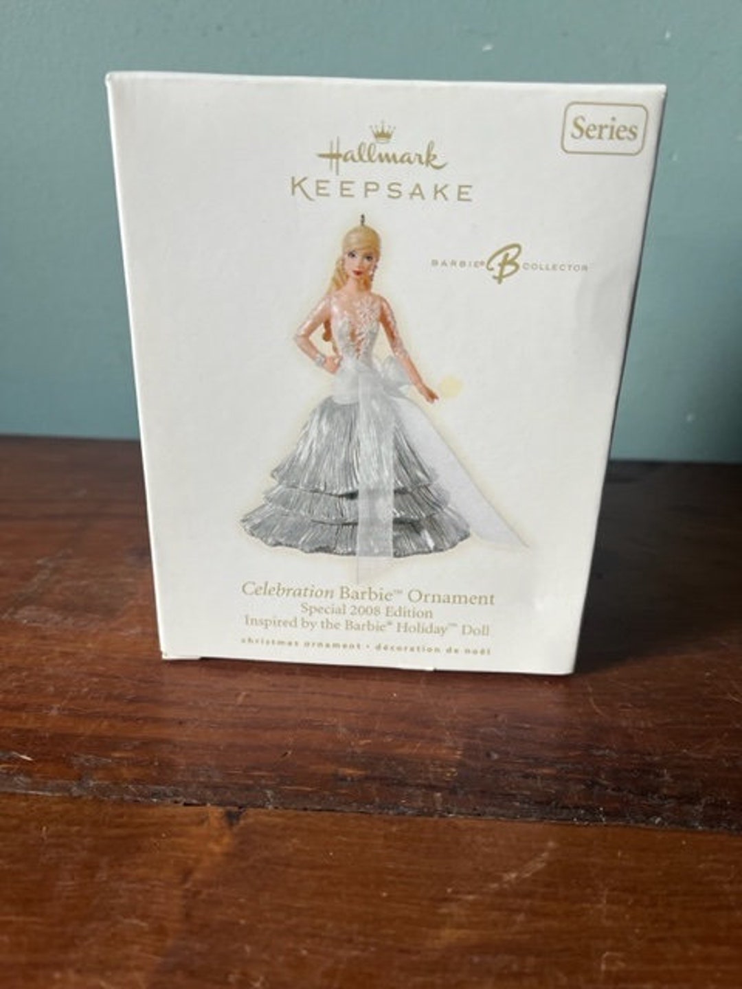 Hallmark Keepsake Celebration Barbie Ornament 2008 Excellent Condition ...
