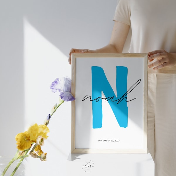 Custom Letter Art - Etsy