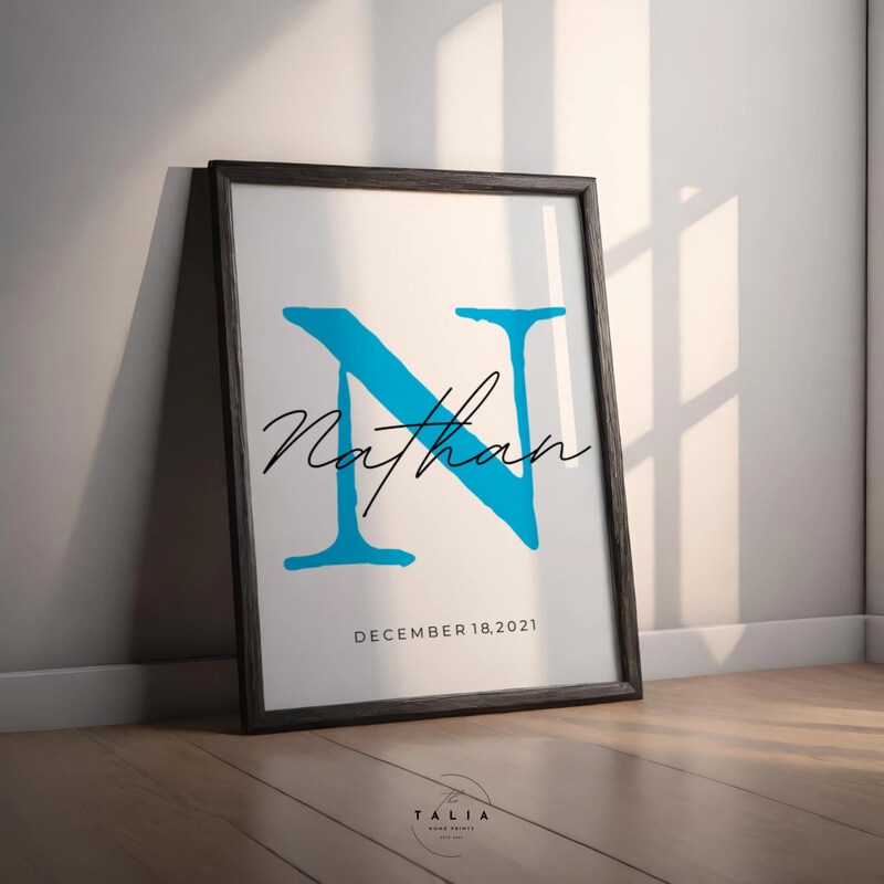 Custom Letter Art - Etsy