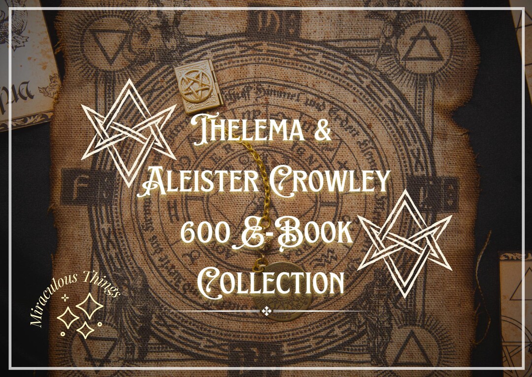 Aleister Crowley E-book Collection: Thelema Occult Library (digital ...