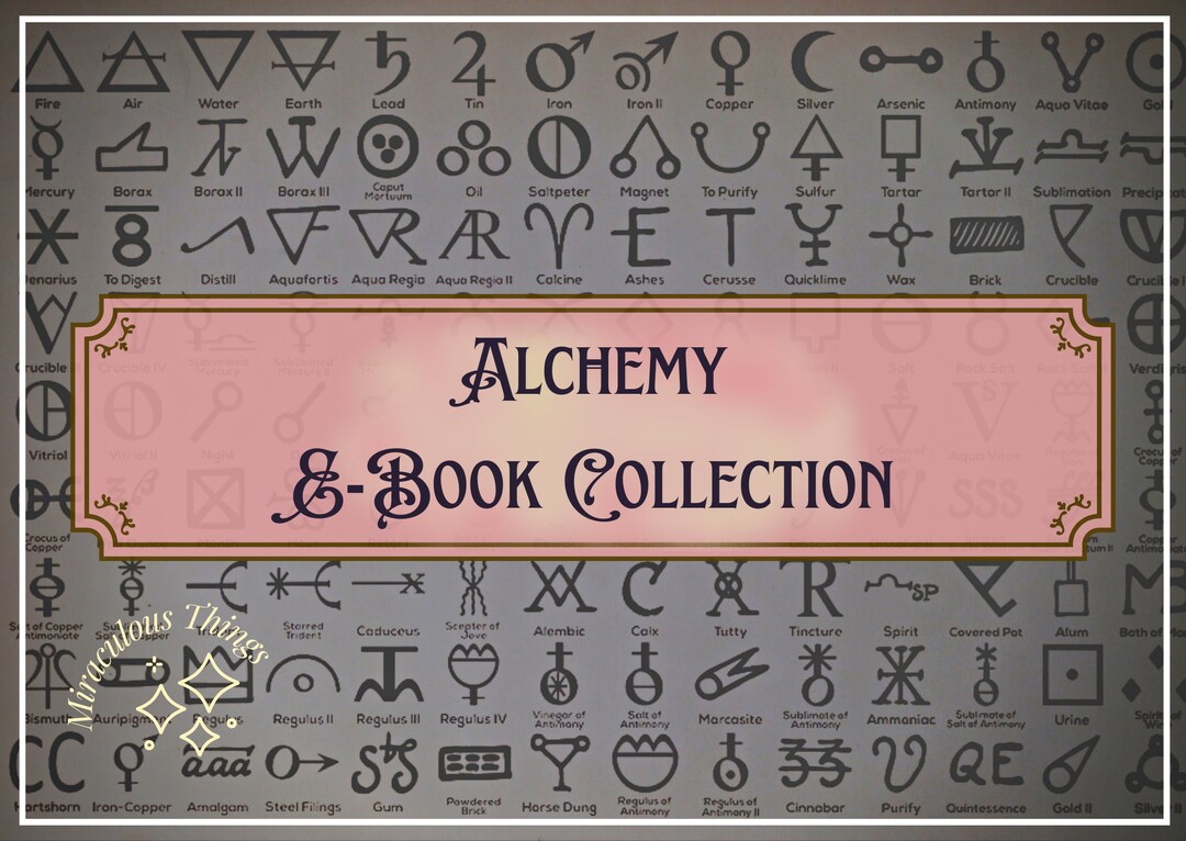 Alchemy E-book Collection: 300+ Occult & Hermetic Books (instant ...