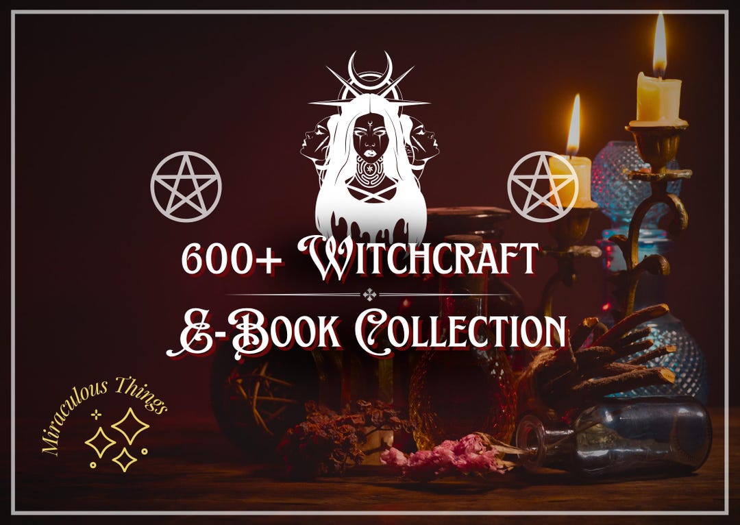 600+ Witchcraft and Occult Ebook Collection | Esoteric Books - Digital ...