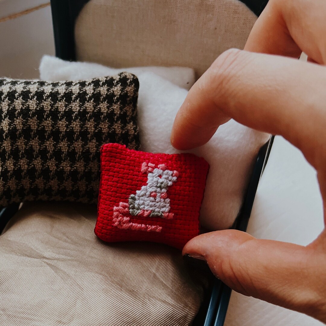 Miniature 1:12 Scale Rat Couch Cushion Hand Stitched - Etsy