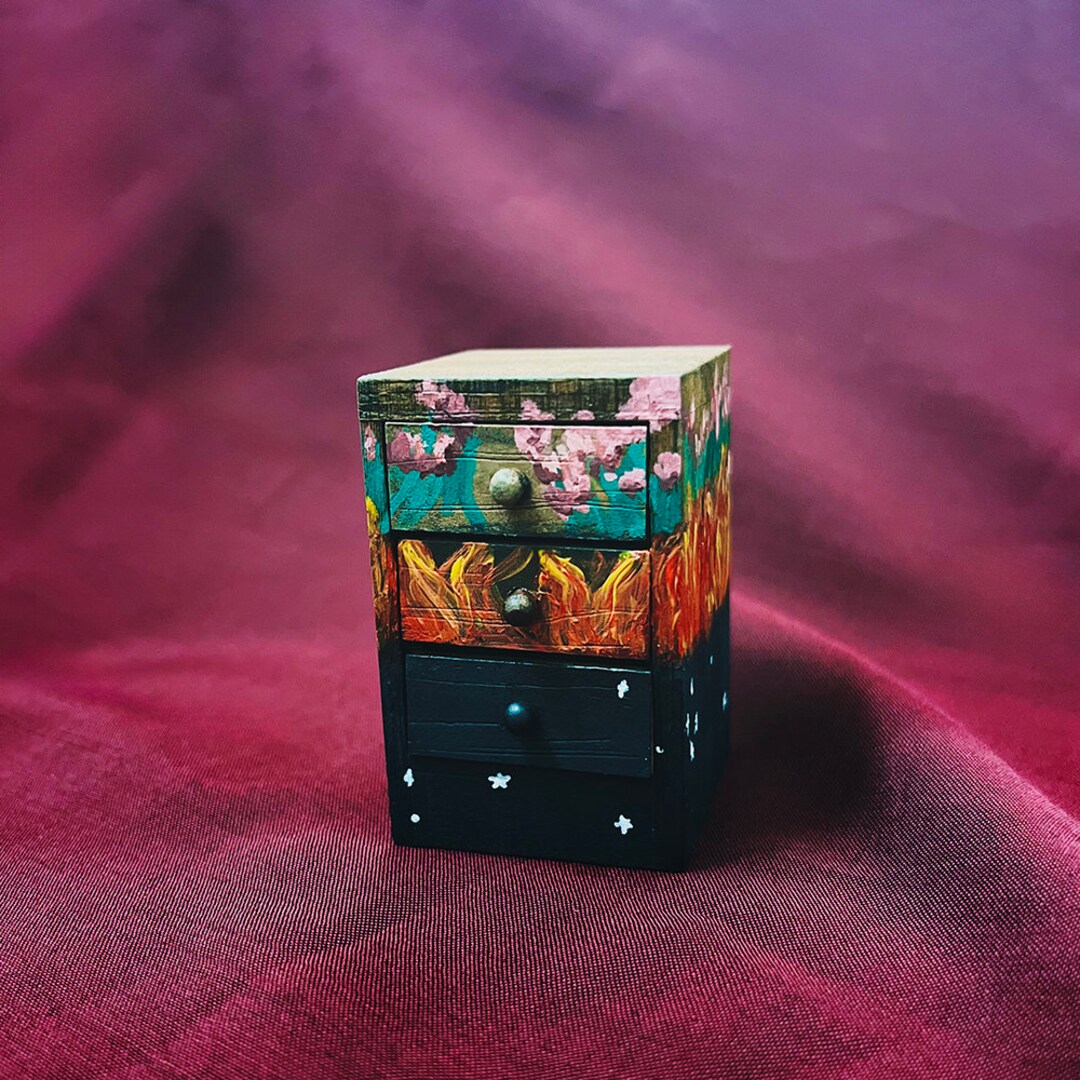 Miniature ACOTAR Inspired Feyre Archeron Dresser Painted Handpainted ...