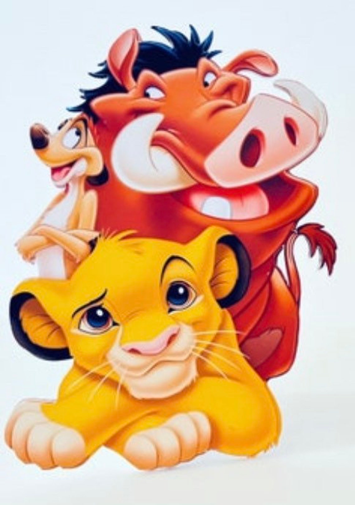 Lion King Simba cutouts Stands 2table Decor Lion King - Etsy