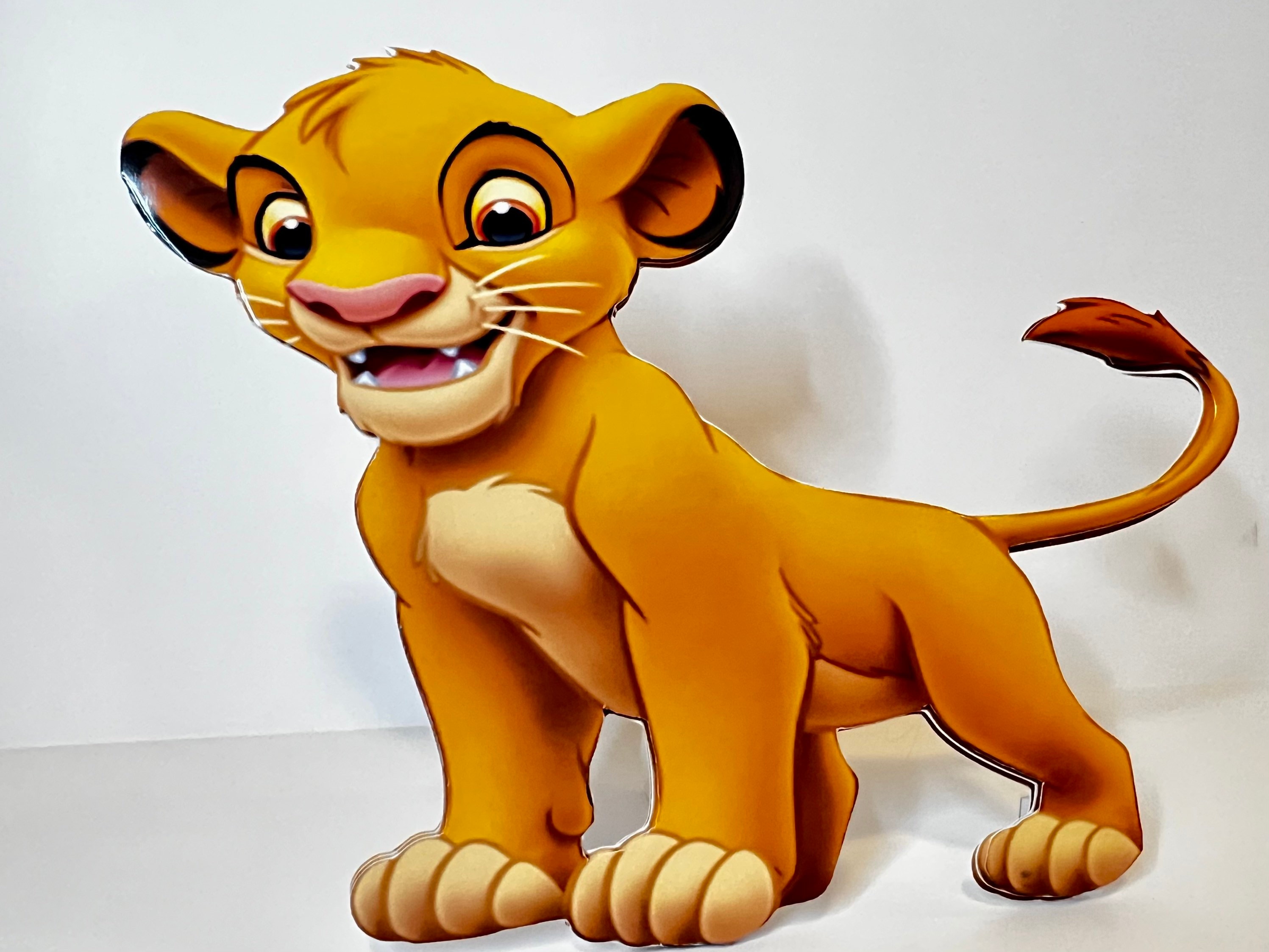 Lion King, Simba ,cutouts Stands (2),table Decor, Lion King Party, Lion ...