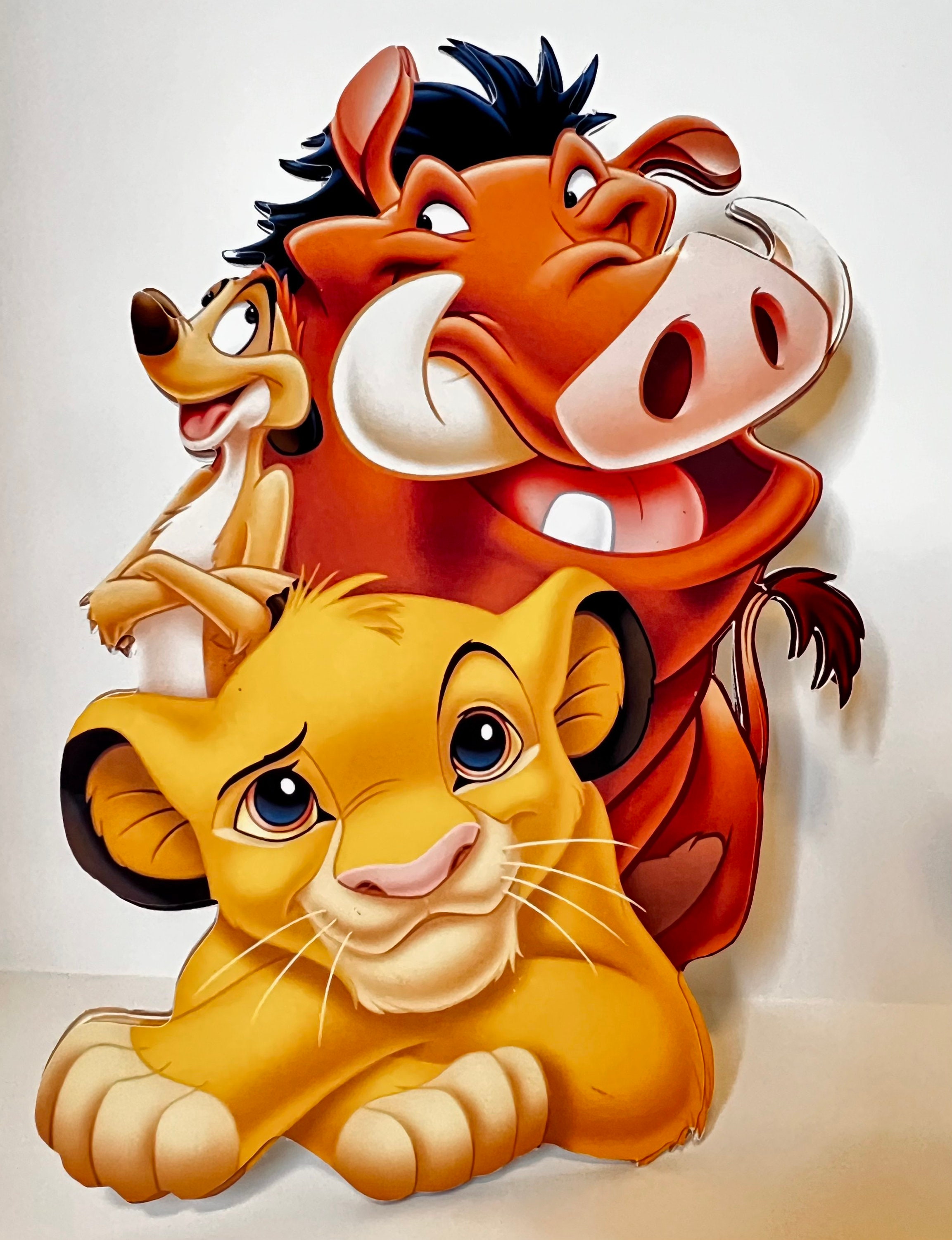 Lion King, Simba ,cutouts Stands (2),table Decor, Lion King Party, Lion ...