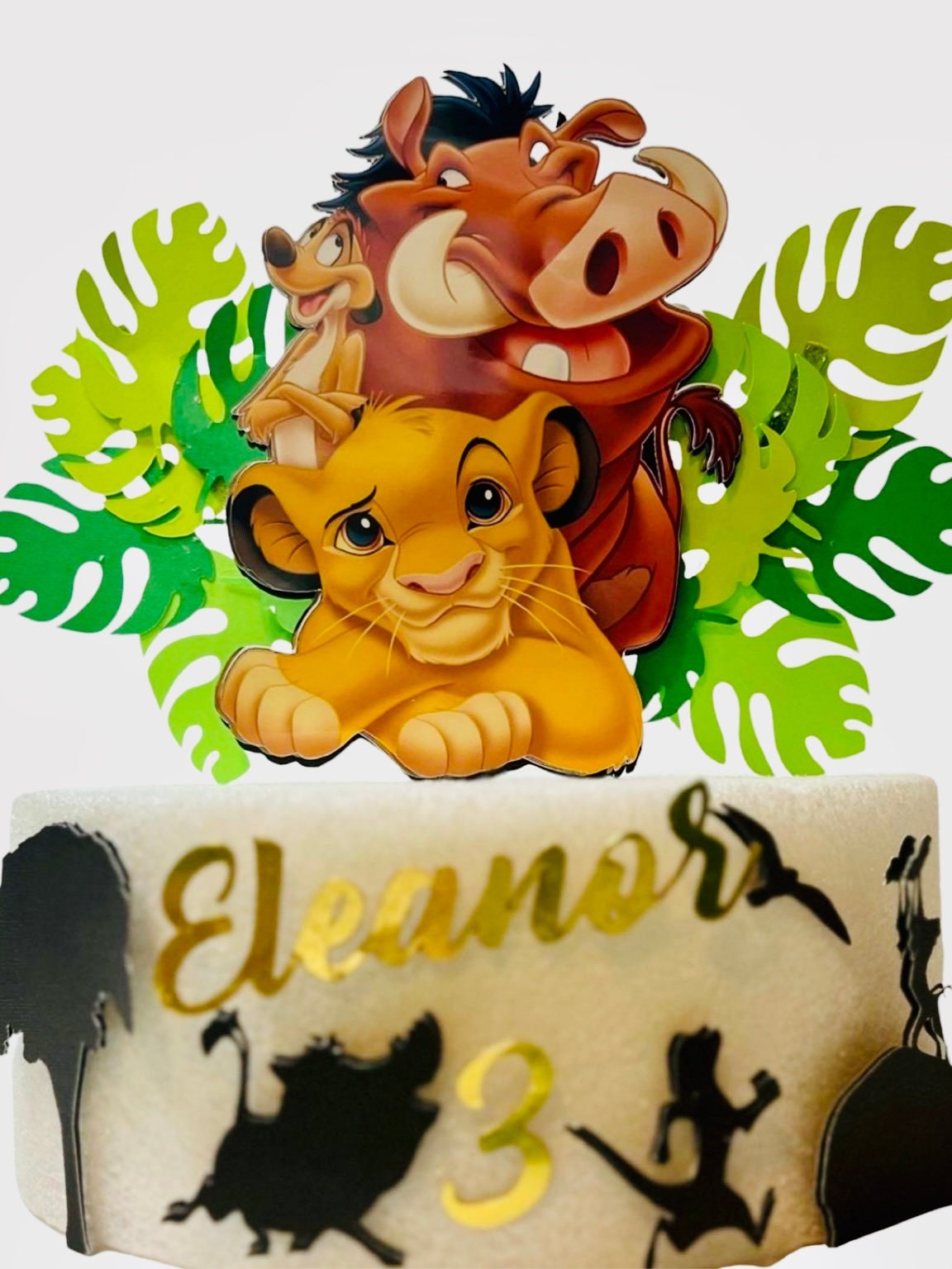 Lion King Cake Topper, Lion King Birthday Party, Simba Cake Topper ...
