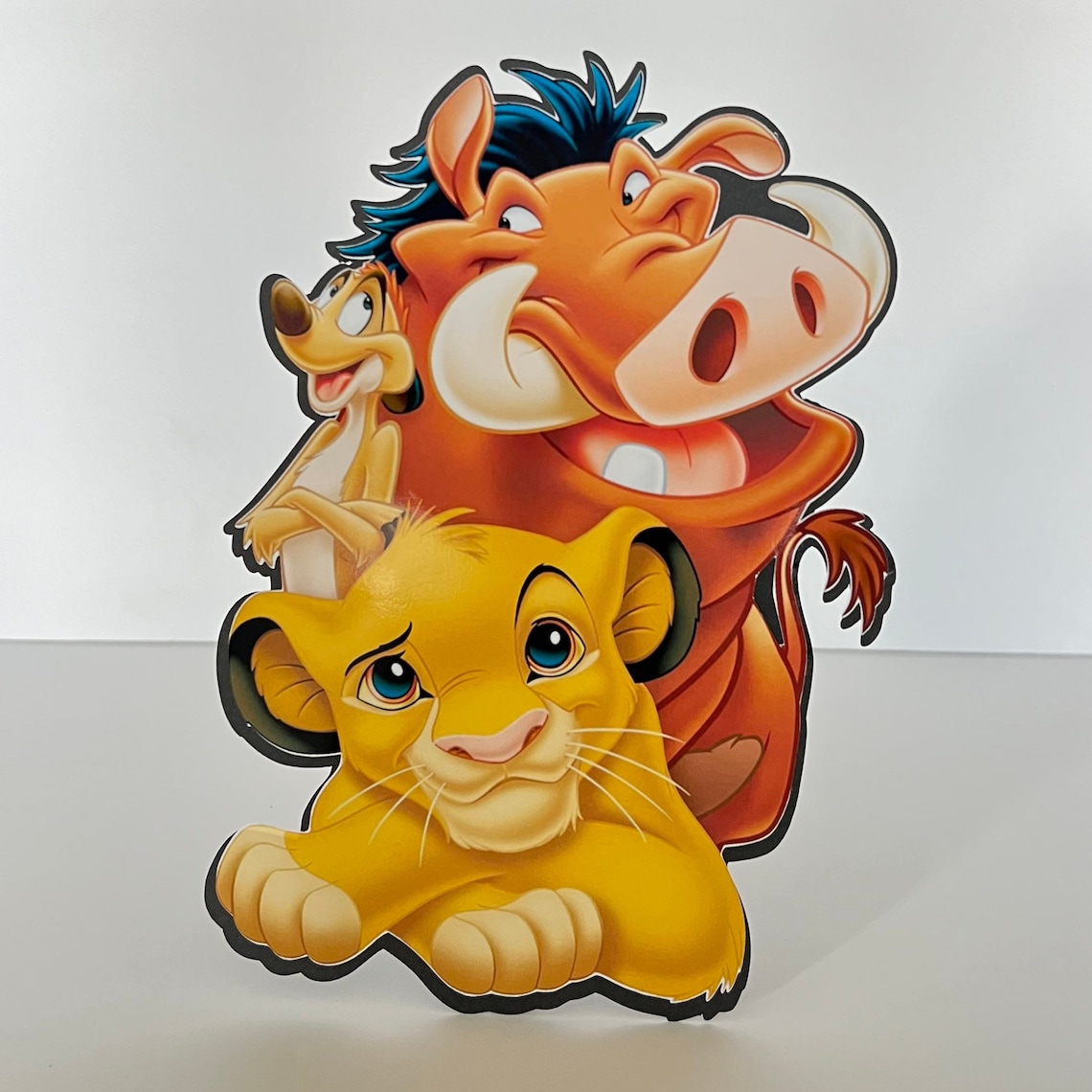Lion King Simba cutouts Stands 2table Decor Lion King - Etsy