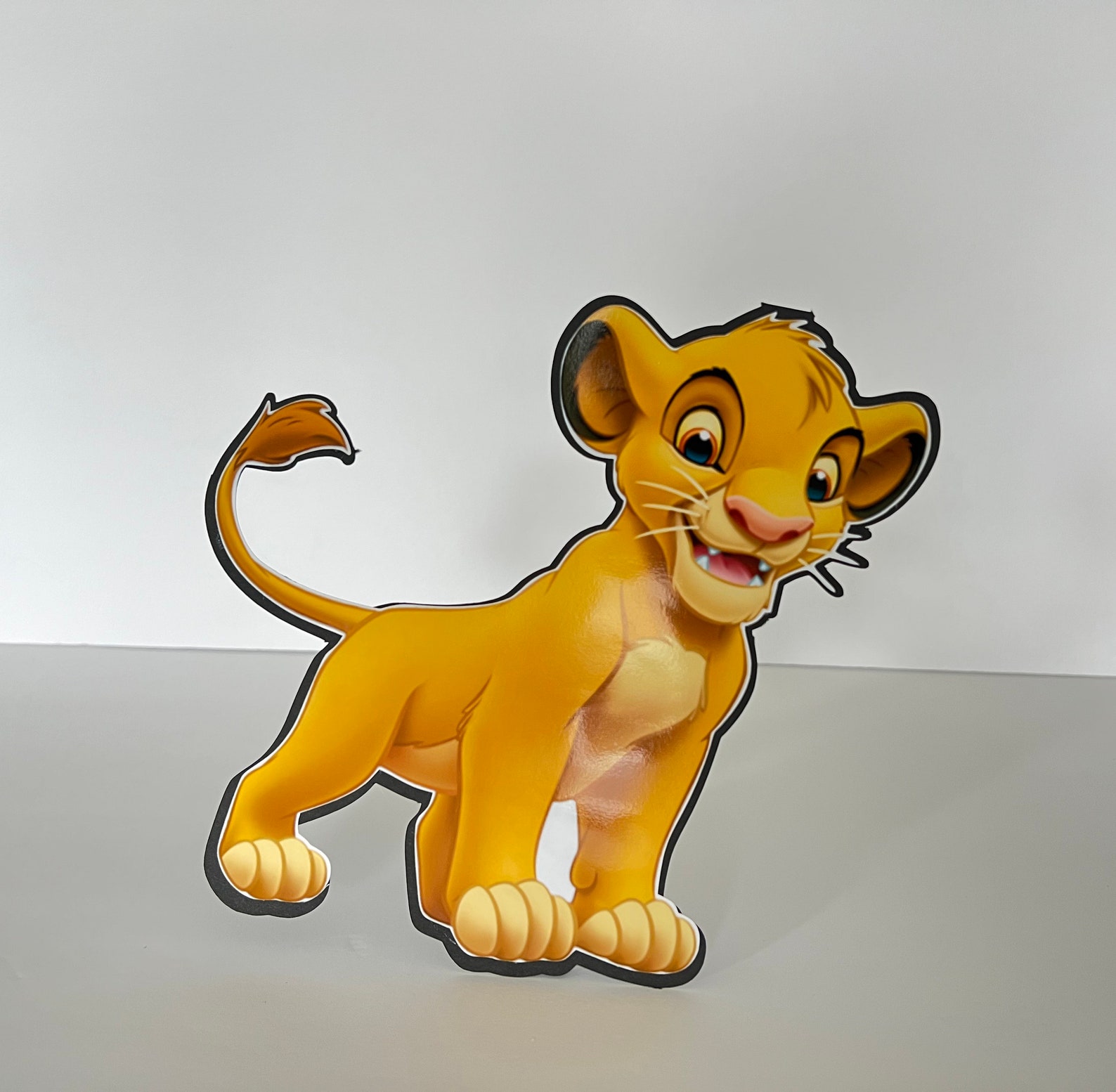 Lion King, Simba ,cutouts Stands (2),table Decor, Lion King Party, Lion ...