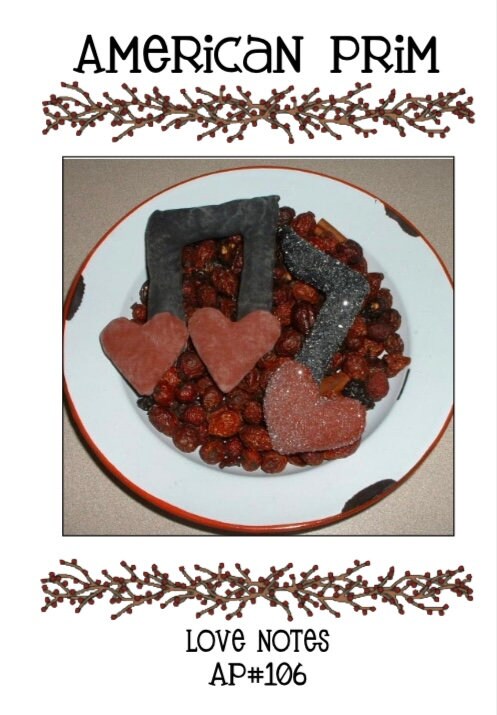 Love Notes PDF Pattern Instant Download - Etsy