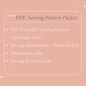 Ruby Stays Sewing Pattern Straight Size Digital Download - Etsy