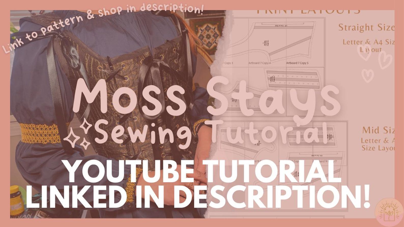 Moss Stays Sewing Pattern Pack - Straight, Mid, and Plus Sizes ...
