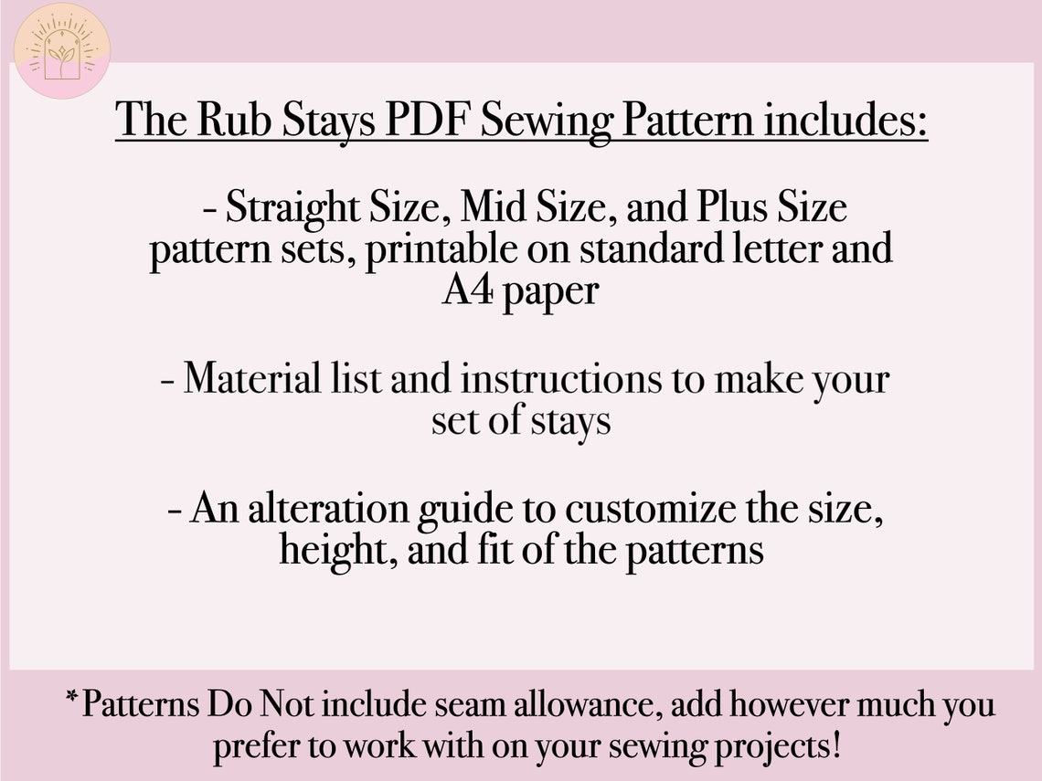 Ruby Stays All Sizes Pattern Pack Digital Download - Etsy