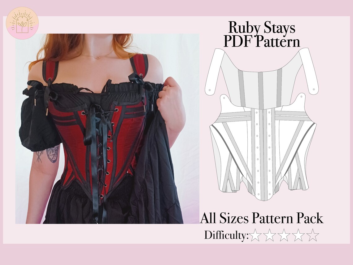 Ruby Stays All Sizes Pattern Pack Digital Download - Etsy