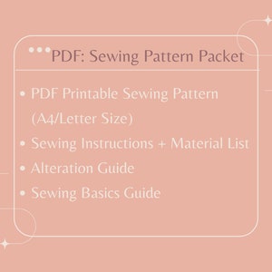 Autumn Stays Sewing Pattern Mid Size Digital Download - Etsy