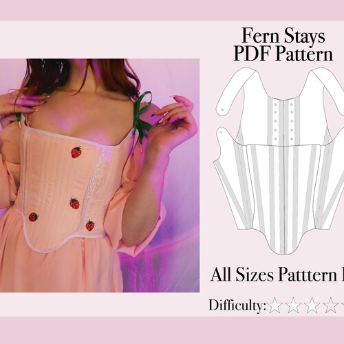 Autumn Stays Sewing Pattern Mid Size Digital Download - Etsy UK