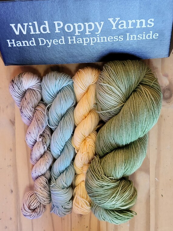 Hand Dyed Yarn Mystery Box 160 Yak Blend - Etsy