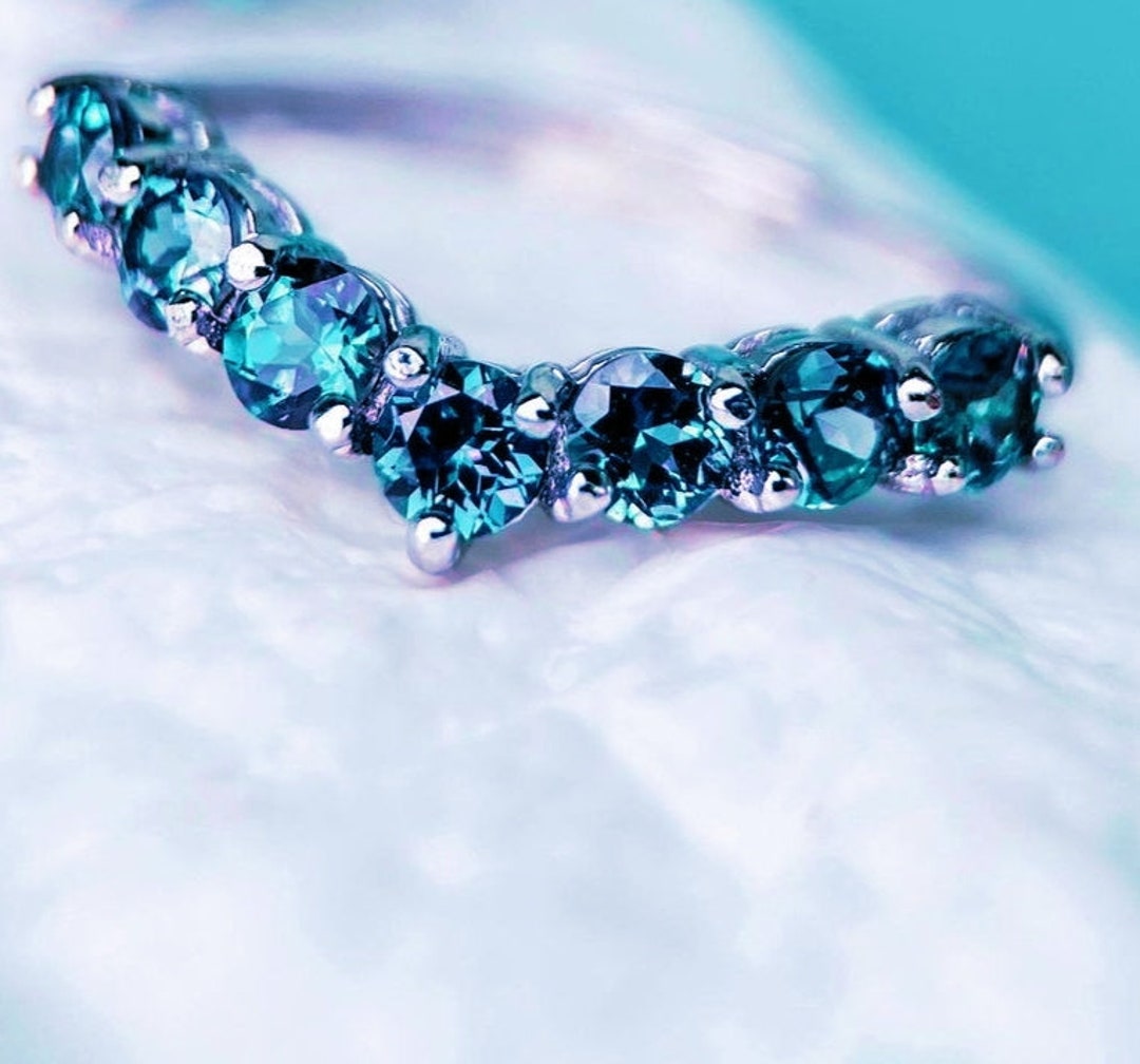 Alex Lab Created Ring Gold Anniversary Ring Engagement Ring Promises ...