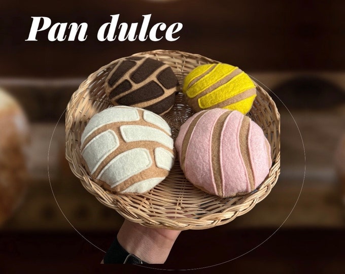 Conchas Pan Dulce Toy, Pan Dulce Pretend Play, Marranito, Conchas ...