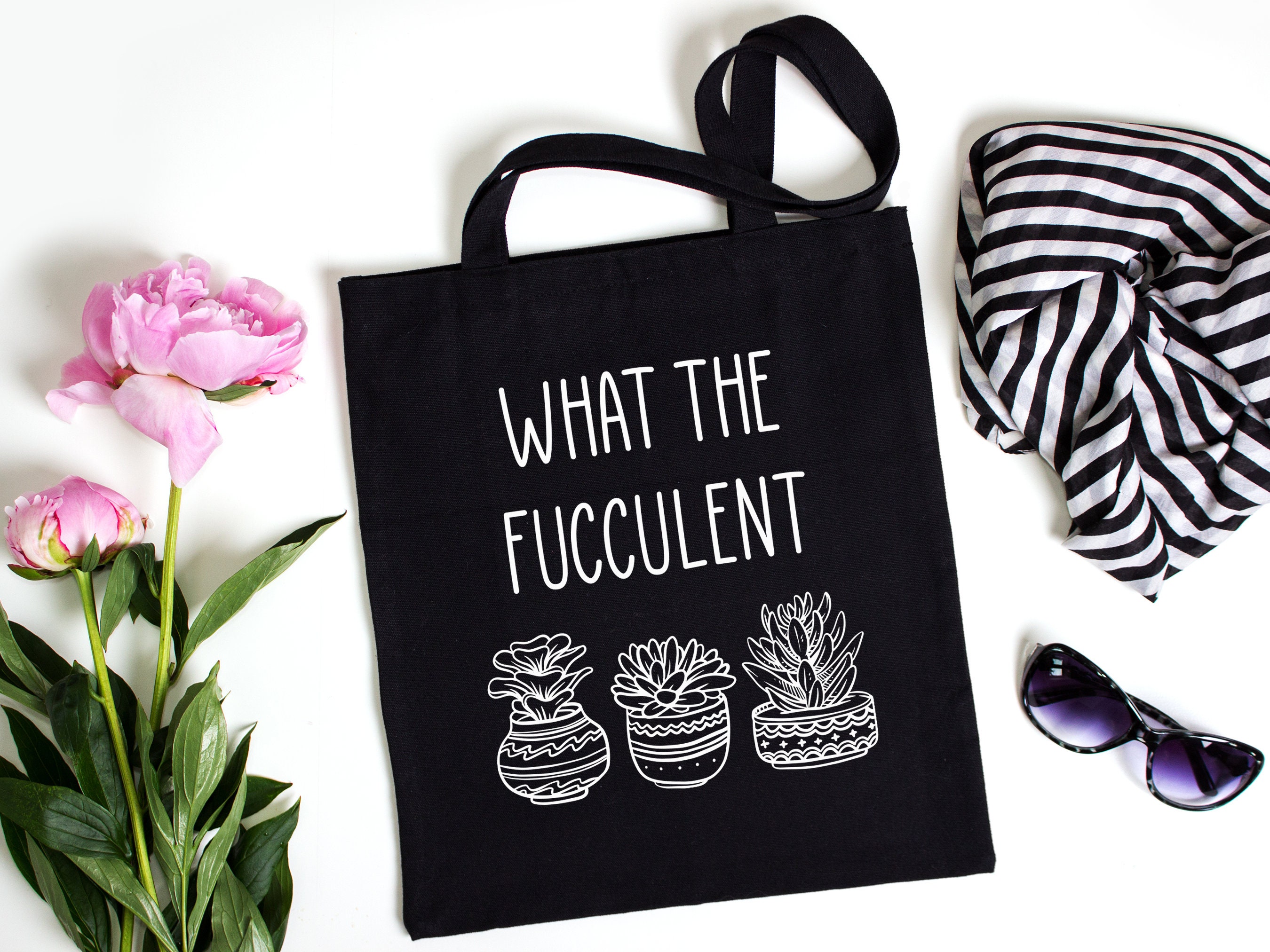 What the Fucculent ~ Svg, Png, Jpg, Pdf, Dxf ~ for Print on Bags ...