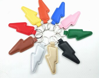 Lightning Bolt Key Chains - Etsy