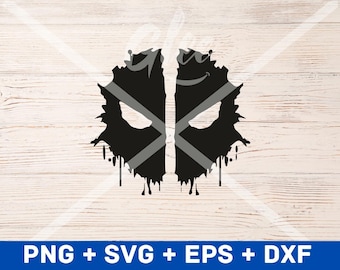Deadpool Silhouette Png - Etsy