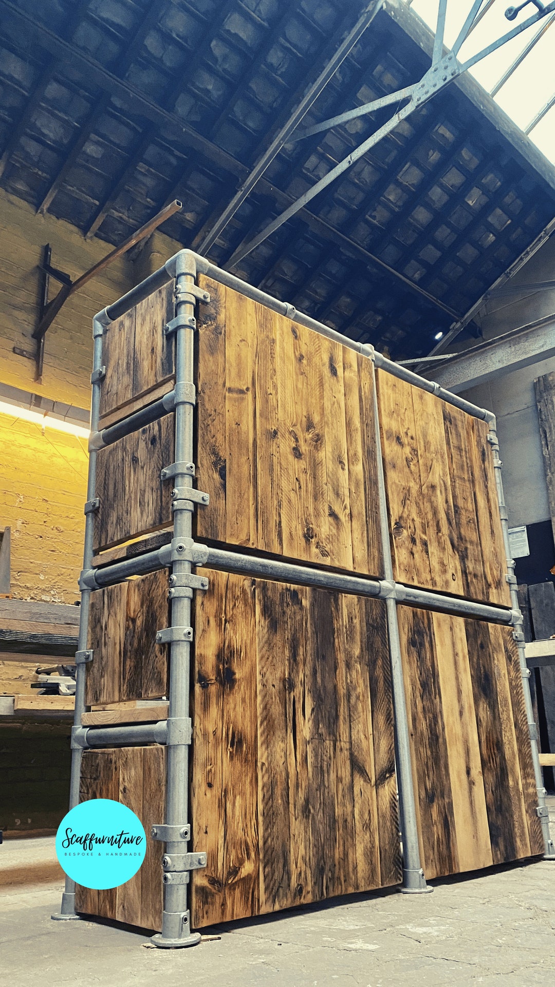 PAVONES - Heavy Duty Industrial Office Scaffold Cupboard Storage ...