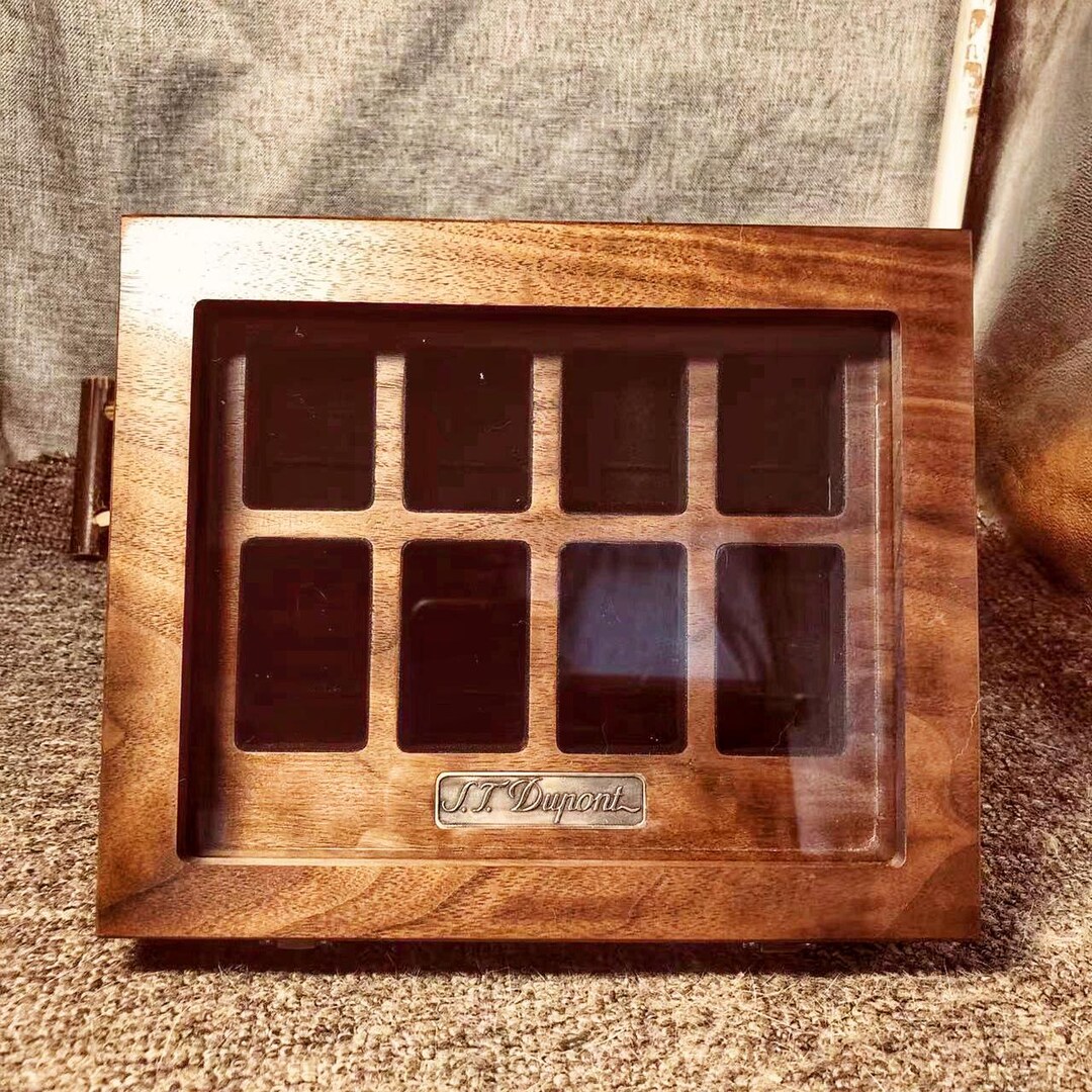 S.t.dupont Lighters Collectible Organizer Box, Case for 4 Large 4 ...