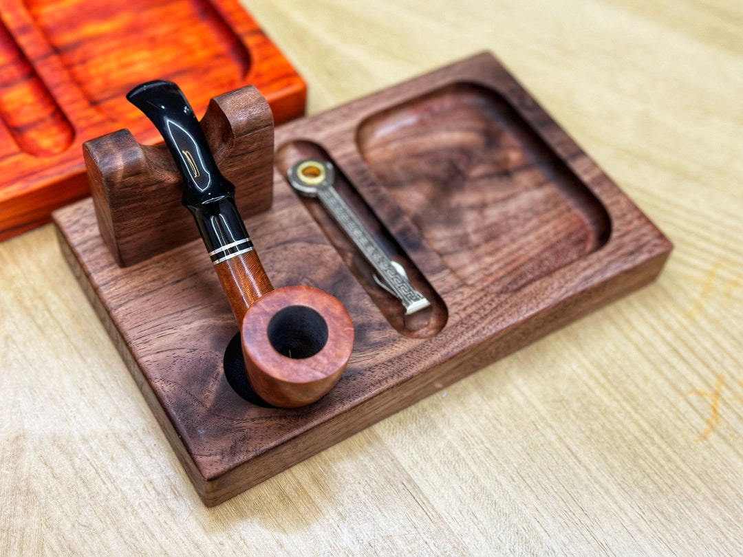 Single Pipe Display Stand， Classical Smoking Pipes Rack ,handmade, Gift ...