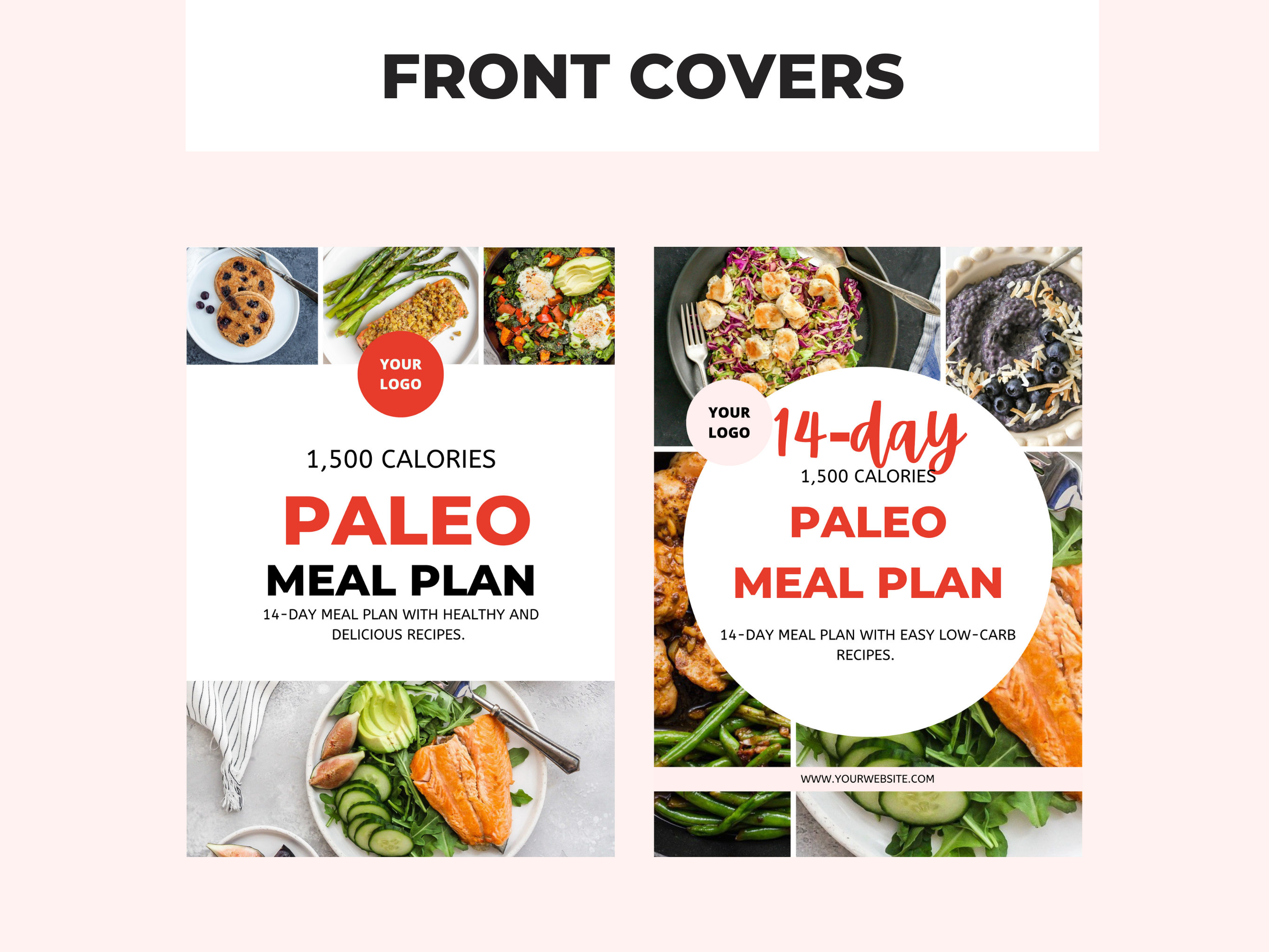 14 Day Paleo Meal Plan Template With Healthy And Delicious Etsy