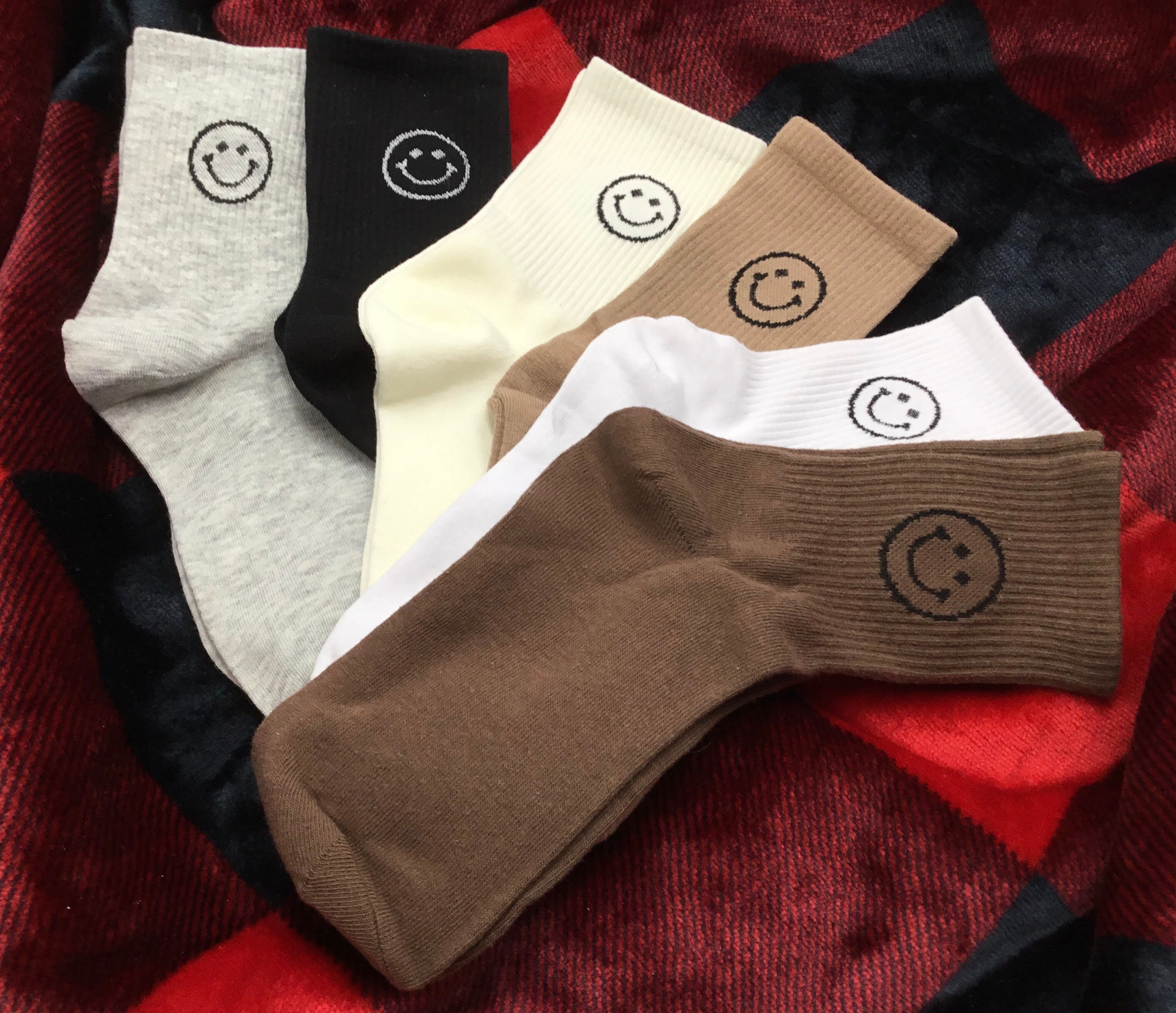 Smiley Faces Sock - Etsy